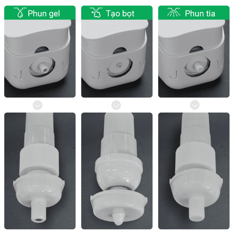 Hộp đựng cồn diệt khuẩn nhấn tay Hygi Manual Hand Spray Dispenser - hygi.vn